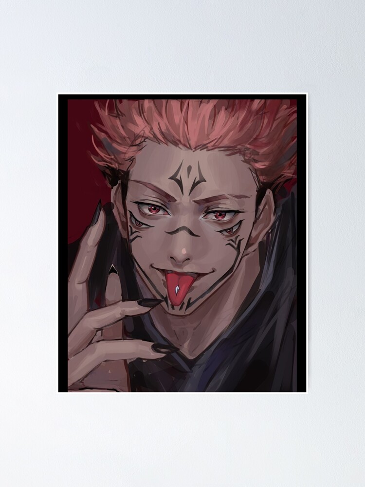 "Sukuna Ryomen JJK" Poster by kellyrabourn | Redbubble