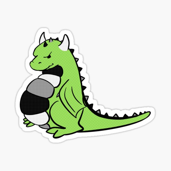 "Aromantic Pride Dragon" Sticker for Sale by Emptied-Pockets | Redbubble