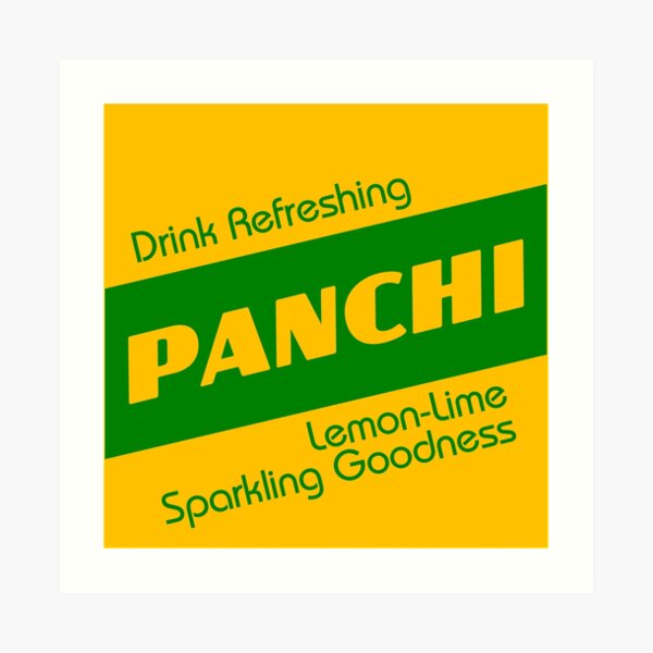 "Panchi 1970s Logo" Art Print by Blue91233 | Redbubble