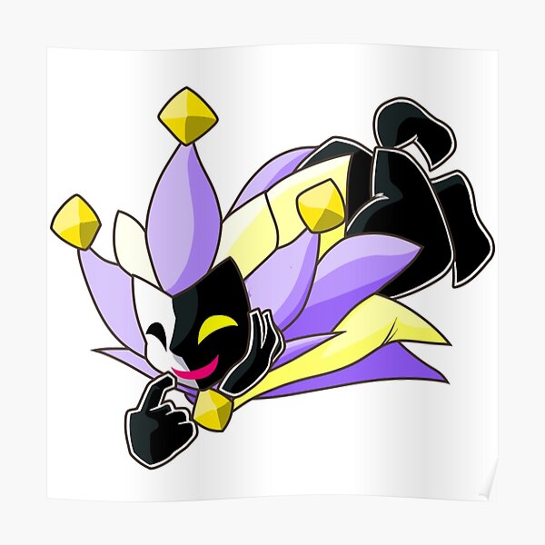 "Dimentio" Poster by MuzYoshi | Redbubble