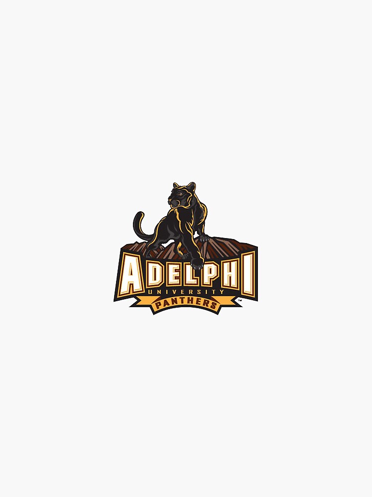 "Adelphi Panthers" Sticker for Sale by KissFromKris | Redbubble