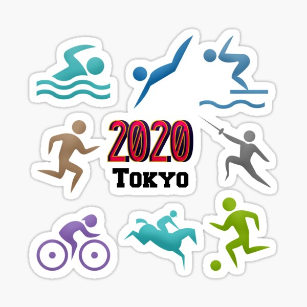 "Olympics 2020 Tokyo" Sticker by Marakstore | Redbubble