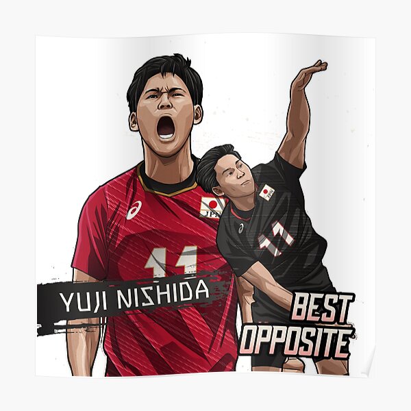"yuji nishida - nishida" Poster by KECHOAK | Redbubble