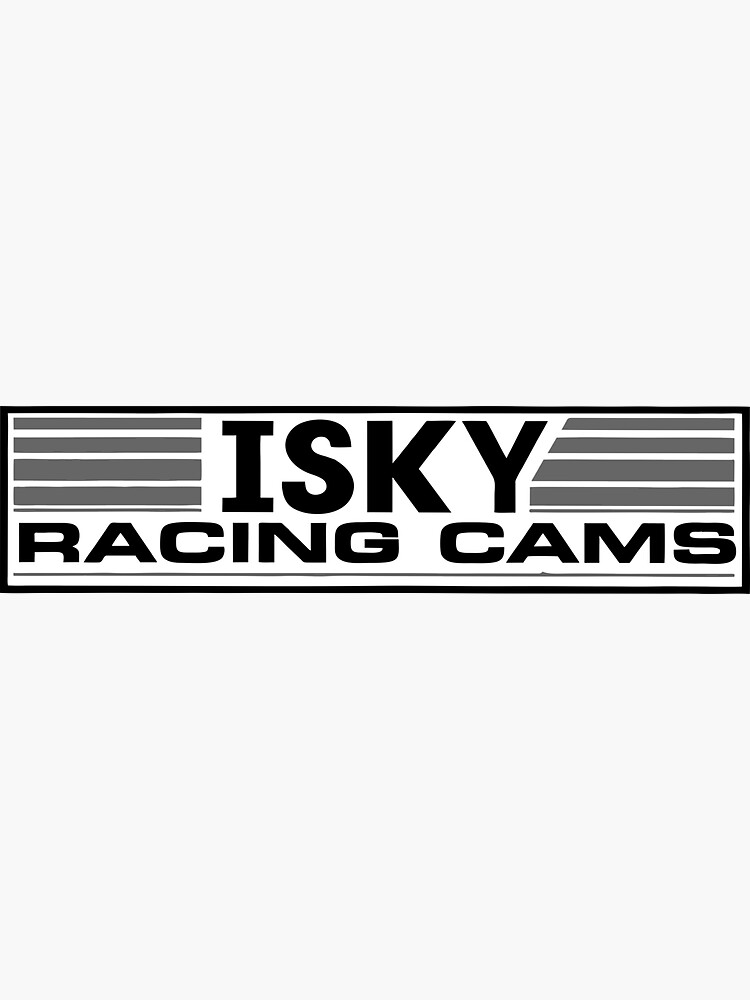 "BEST SELLING - Isky Racing Cams" Sticker for Sale by AlamosaWorks ...