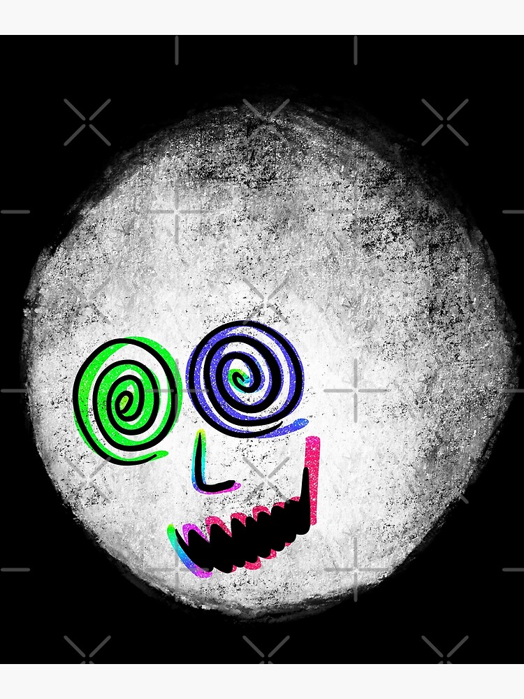 "Weirdcore hallloween moon" Photographic Print for Sale by Jewowfan ...