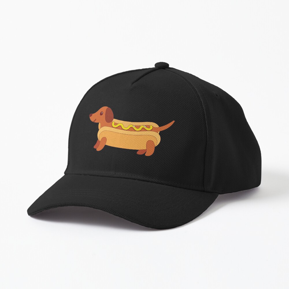 "Hotdog Weiner Dog" Sticker for Sale by Pavnud | Redbubble