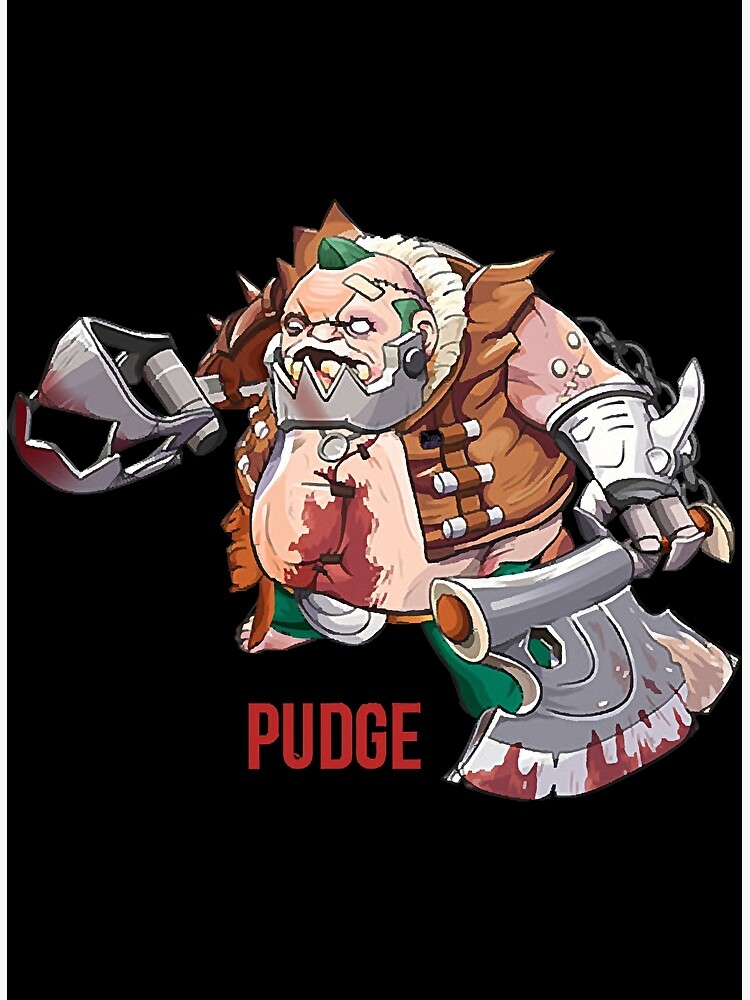 "Dota 2 PUDGE " Art Print by fischerkeliipa | Redbubble
