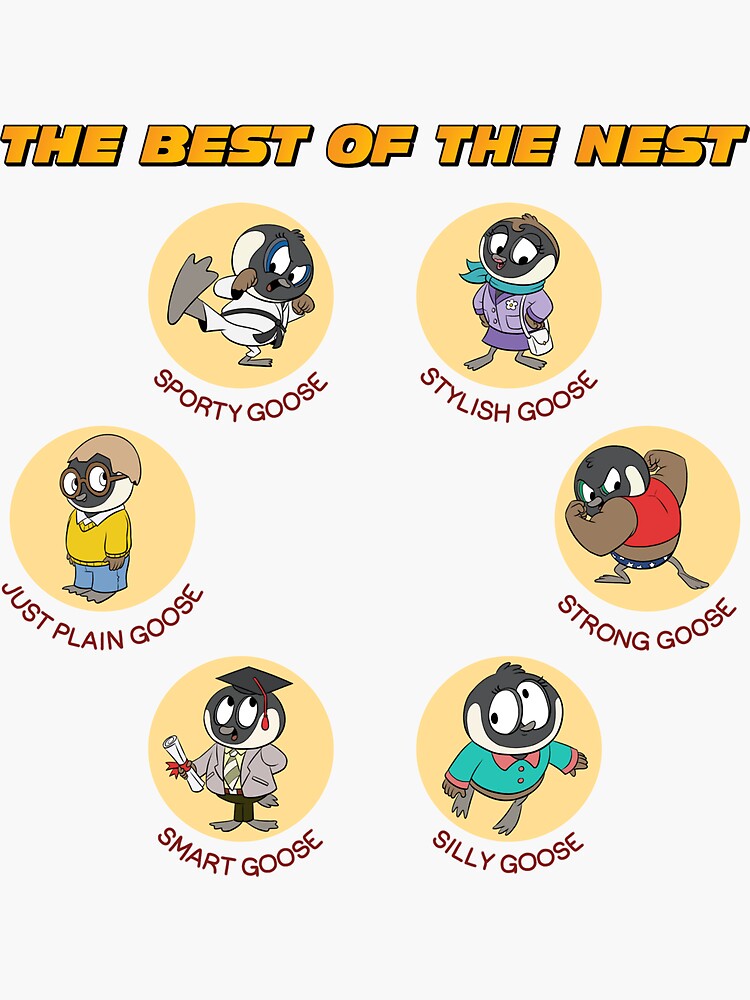 "Choose Your Goose" Sticker by mosshrooms | Redbubble