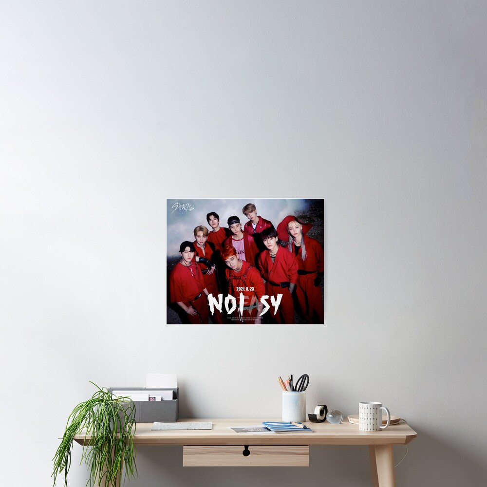 Poster « Stray Kids NoEasy Noisy SKZ Kpop comeback », par Michiyo-goods | Redbubble