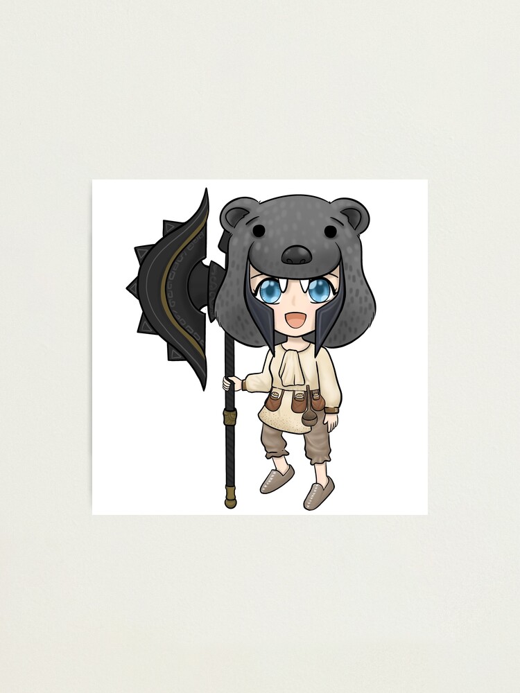 "Cute BDO Guardian costume character hand drawn chibi style ...