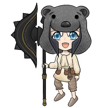 "Cute BDO Guardian costume character hand drawn chibi style." Postcard ...