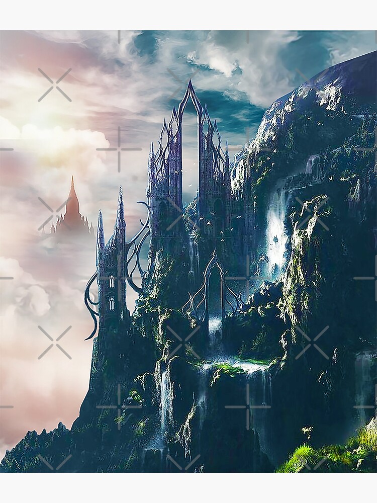 "The Floating City of Magic" Poster for Sale by Arfaen | Redbubble