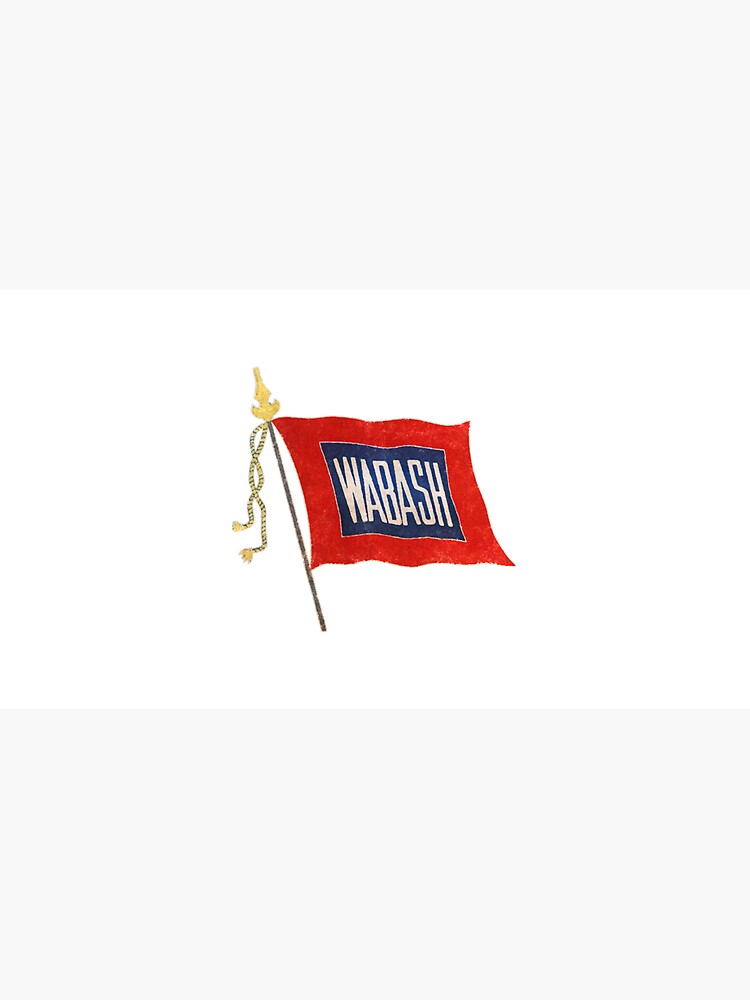 "Vintage Wabash Railroad Flag logo " Cap for Sale by anaCryder | Redbubble