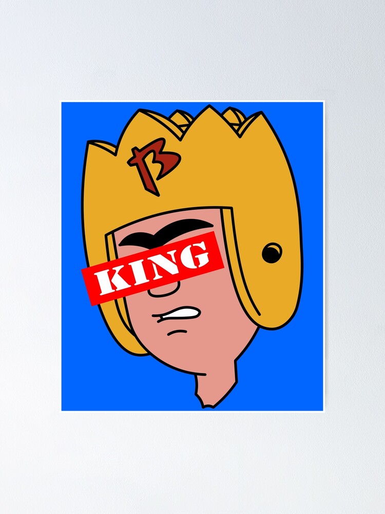 "Recess King Bob" Poster by ProdbyNiECO | Redbubble