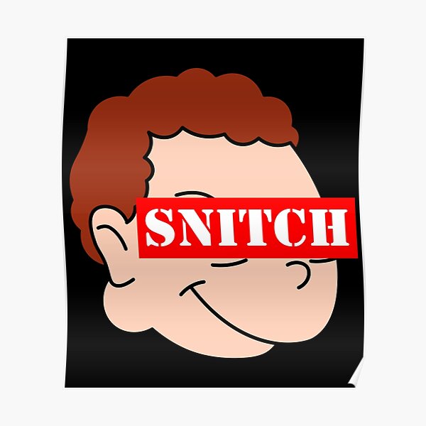 "Recess Randal The Snitch Kid" Poster for Sale by ProdbyNiECO | Redbubble