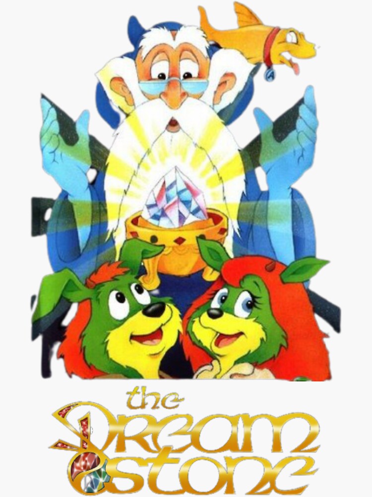 "The Dreamstone Cartoon 90s Classic" Sticker by Alastair42 | Redbubble
