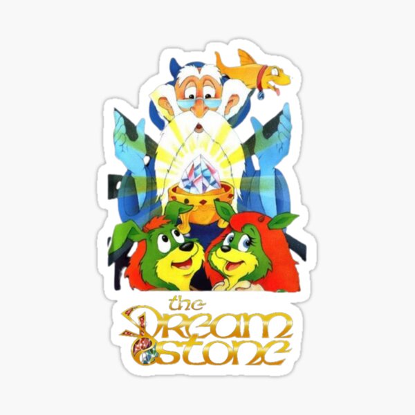 "The Dreamstone Cartoon 90s Classic" Sticker by Alastair42 | Redbubble