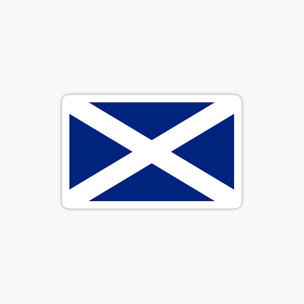 "Blue Diagonal" Sticker for Sale by dyl22 | Redbubble