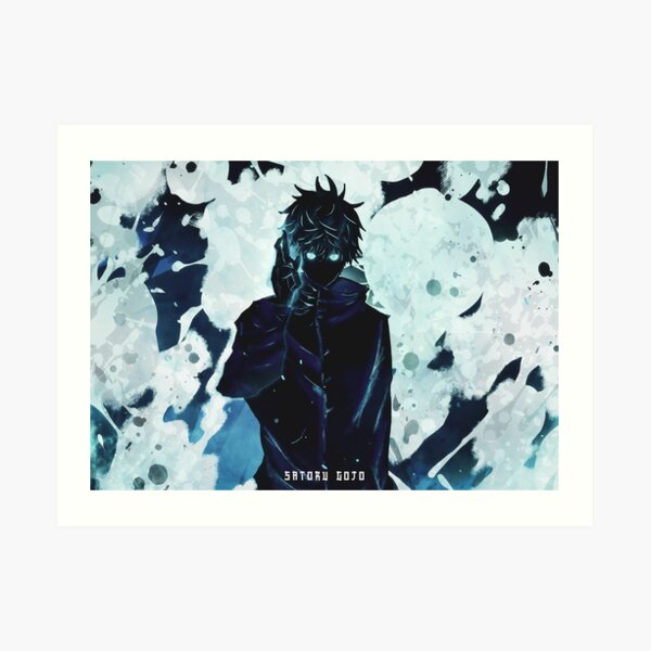 "Satoru Gojo Horizontal Fan Art, Jujutsu Kaisen Fan Art Poster, Anime ...