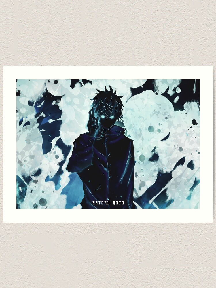 "Satoru Gojo Horizontal Fan Art, Jujutsu Kaisen Fan Art Poster, Anime ...