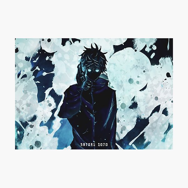 "Satoru Gojo Horizontal Fan Art, Jujutsu Kaisen Fan Art Poster, Anime ...