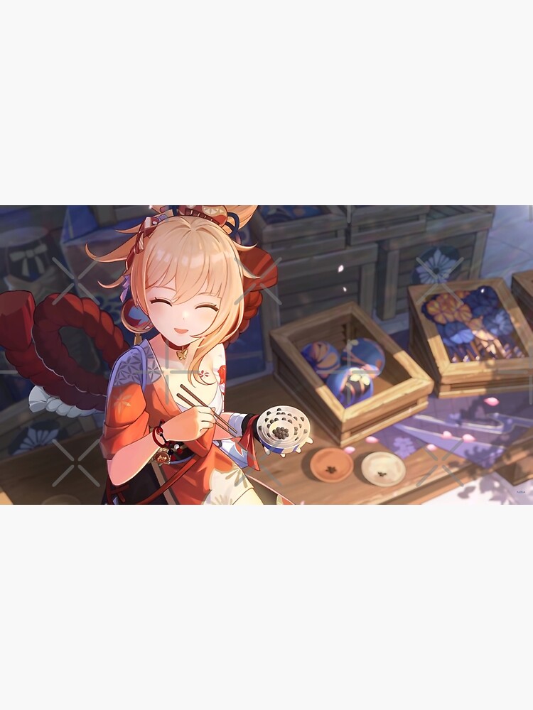 Yoimiya - Genshin Impact Premium Matte Vertical Poster sold by DeHannah ...