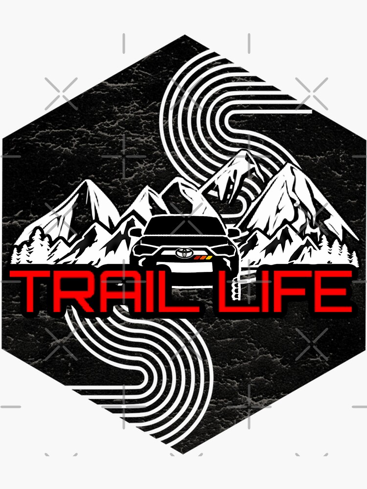 "Trail Life Badge Red" Sticker for Sale by Sleepygirl2010 | Redbubble