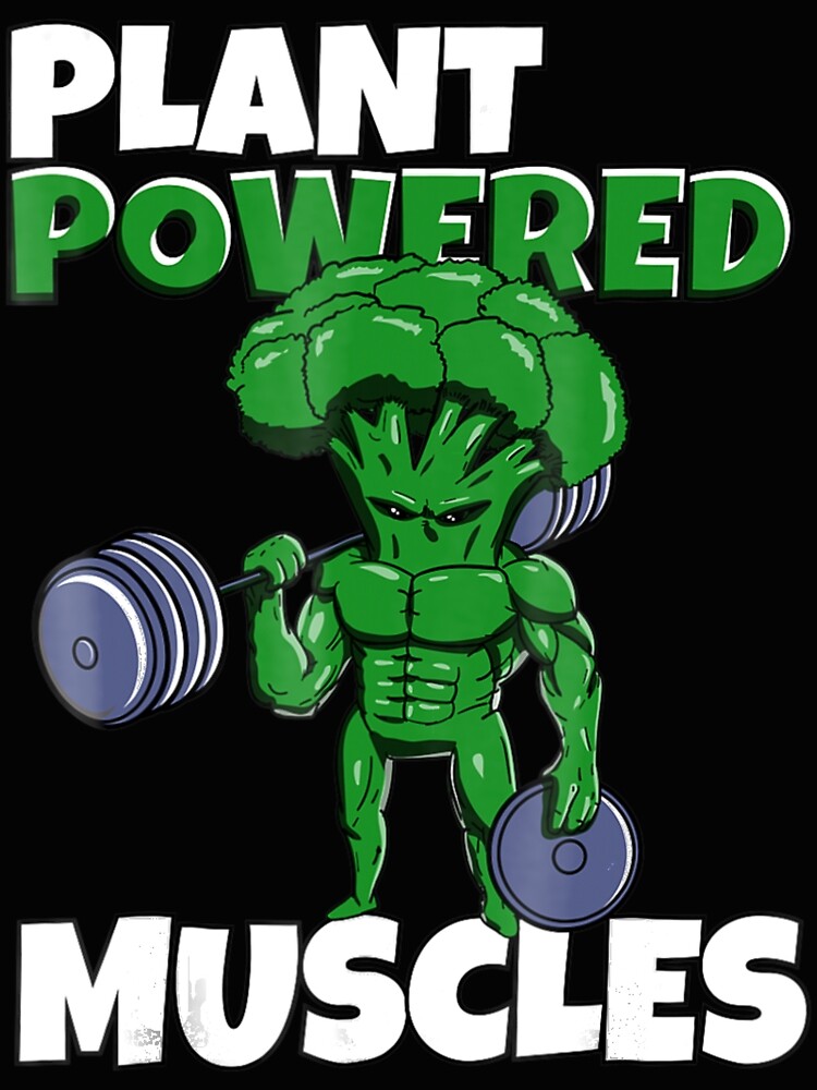 Lámina fotográfica «Entrenamiento de brócoli de gimnasio vegano de ...