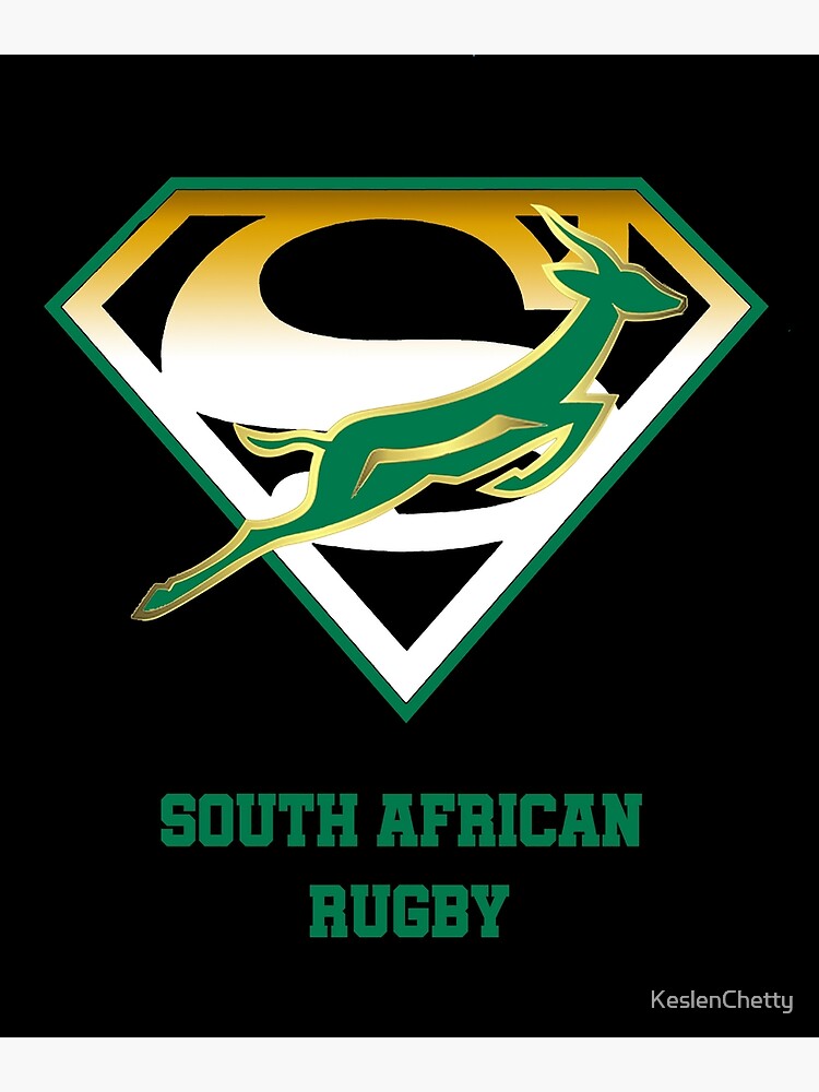 "South African Rugby" Poster by KeslenChetty | Redbubble