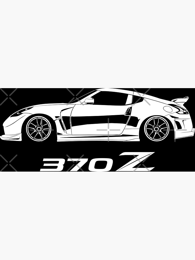 "Nissan 370z" Sticker for Sale by RACING FACTORY | Redbubble