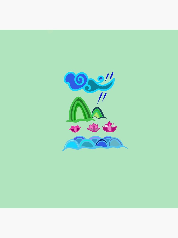 "Mini nature" Sticker for Sale by sandplay | Redbubble