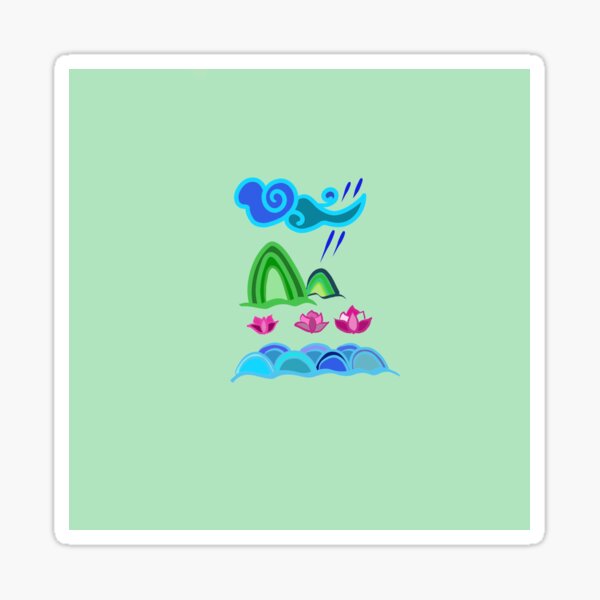 "Mini nature" Sticker for Sale by sandplay | Redbubble