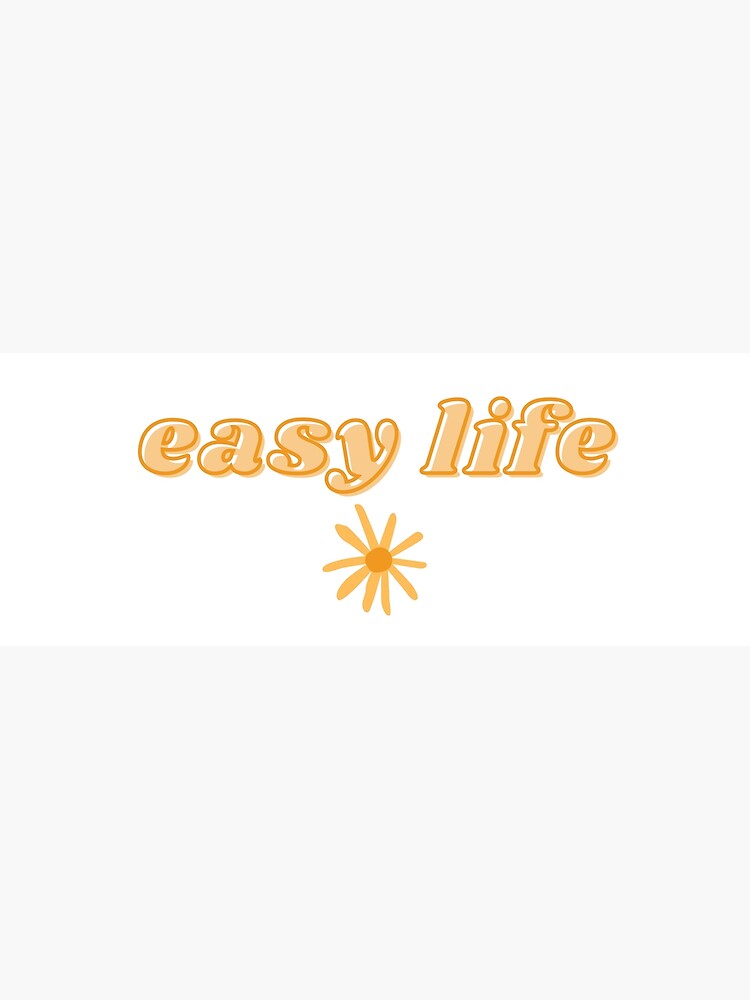 "Easy Life sunflower logo" Poster by debasershop | Redbubble