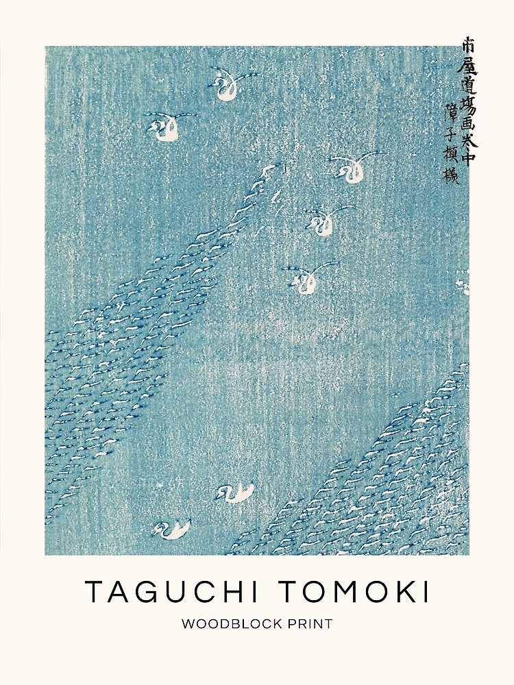 "Woodblock Print by Taguchi Tomoki" Art Print for Sale by redoARTstore ...