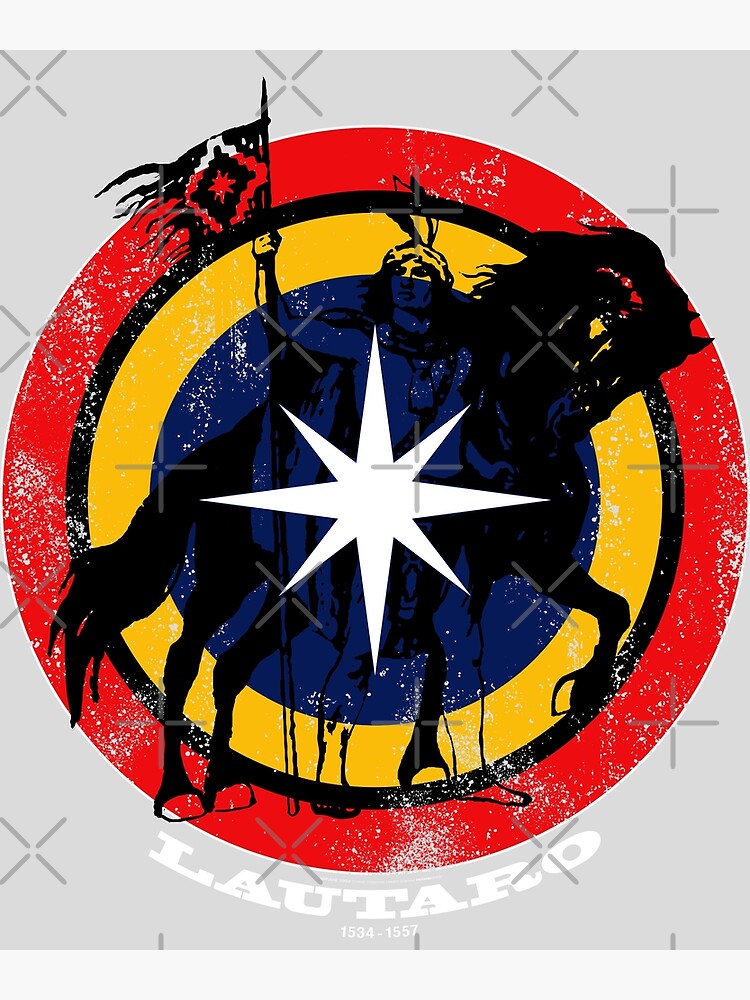 Tarjetas de felicitación for Sale con la obra «LAUTARO - MAPUCHE TOQUI ...