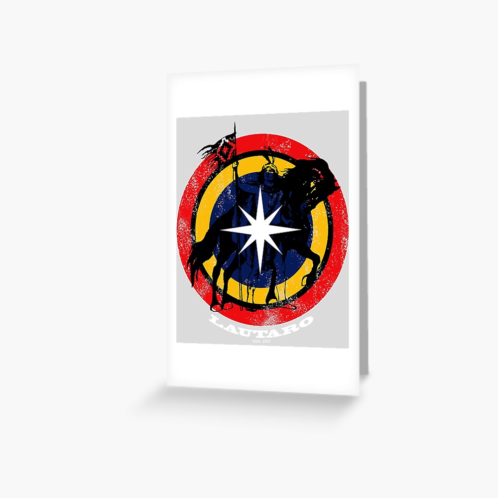 Tarjetas de felicitación «LAUTARO - MAPUCHE TOQUI - Líder indígena ...