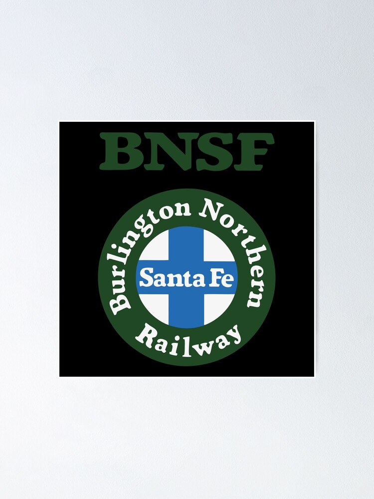 "Awesome BNSF" Poster by napiyaa | Redbubble