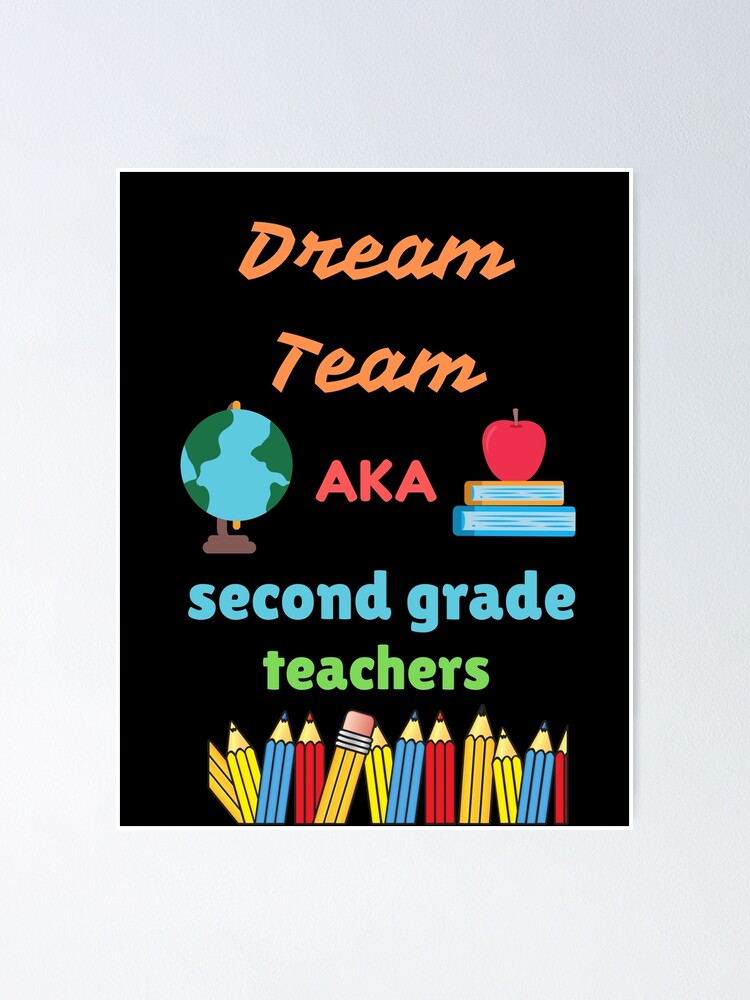 Póster «Dream Team también conocido como maestro de segundo grado» de ...