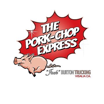 "Pork Chop Express - Original Outlined (Variant)" Sticker for Sale by ...