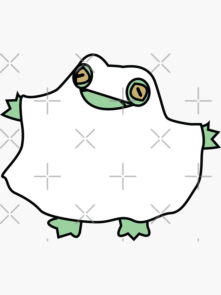 "Frog ghost" Sticker for Sale by SKdarealshop | Redbubble