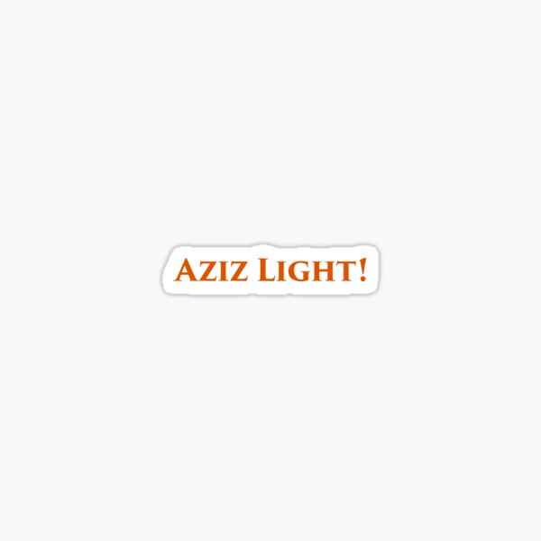 "Aziz Light The Fifth Element Quote" Sticker for Sale by genfrases ...