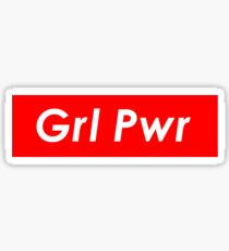 Grl Pwr: Stickers | Redbubble