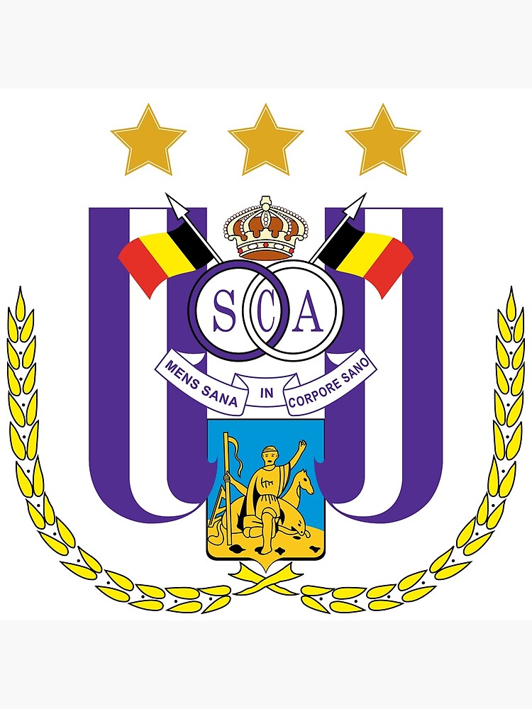 "RSC-ANDERLECHT BELGIAN LOGO" Poster for Sale by tamilkaka | Redbubble