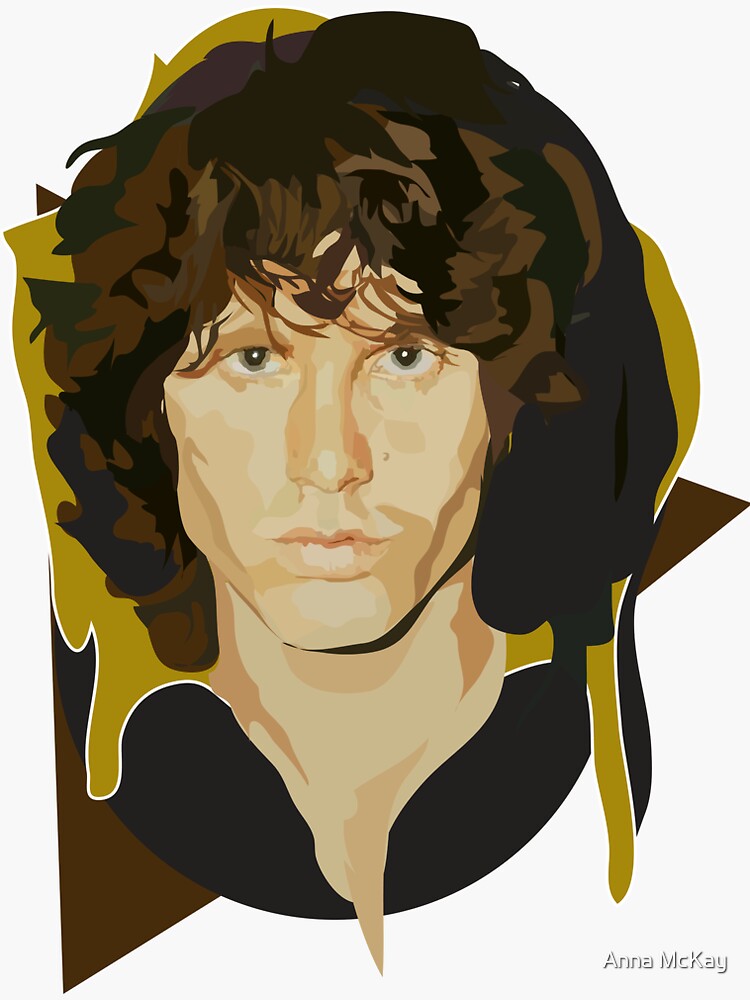 "Morrison" Sticker by annamckay | Redbubble