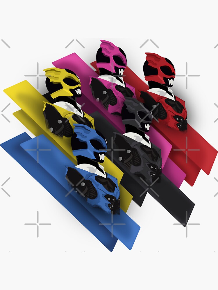 "The Psycho Ranger" Sticker for Sale by Alexander Ng | Redbubble