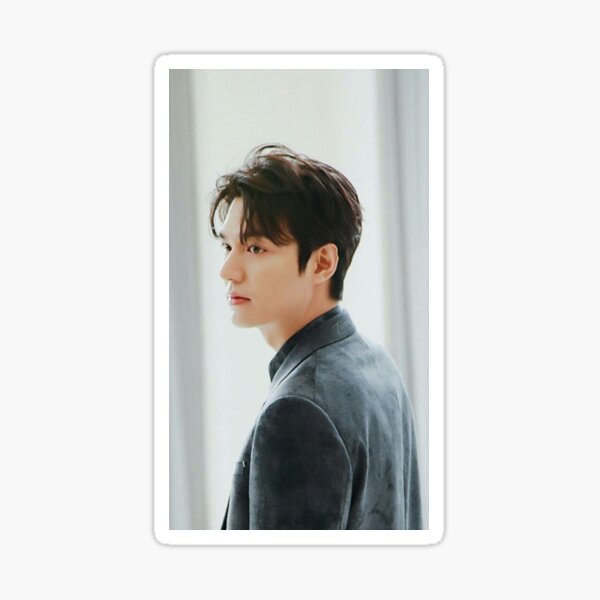 "Lee min ho " Sticker for Sale by Delamur | Redbubble
