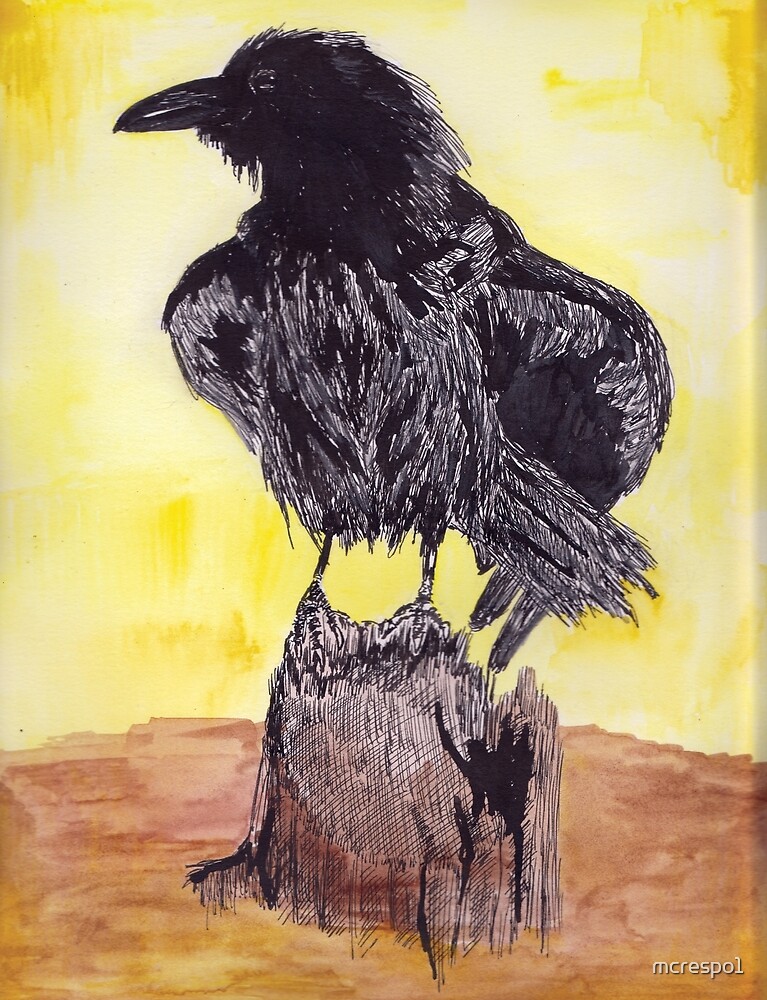 "RAVEN by mc" by mcrespo1 | Redbubble