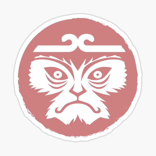 "Monkey clan mon" Sticker for Sale by Mike-Brodu | Redbubble