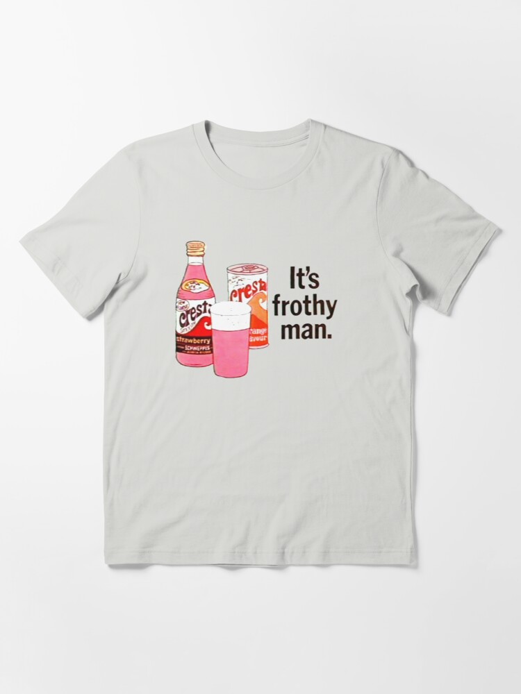"Cresta - IT'S FROTHY MAN" T-shirt for Sale by halibutgoatramb ...