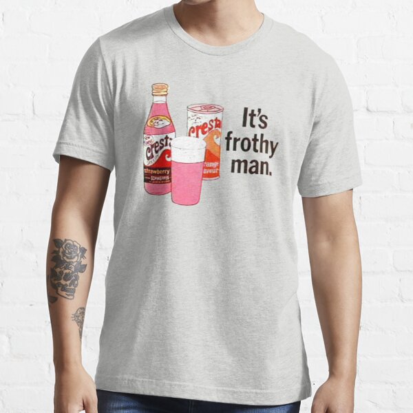 "Cresta - IT'S FROTHY MAN" T-shirt for Sale by halibutgoatramb ...